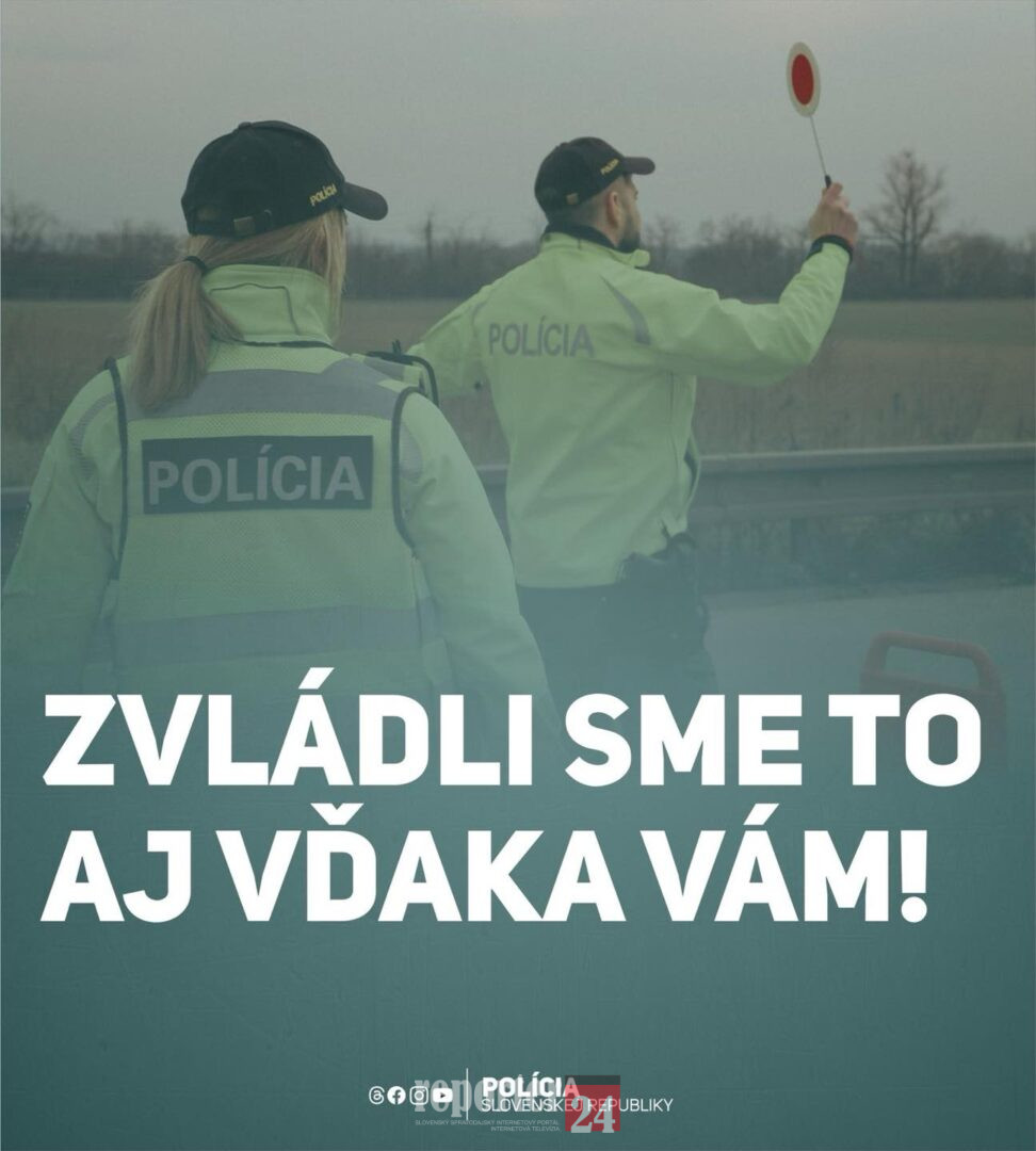 SLAK: Od polnoci sa zrušia kontroly na hraniciach, ďakujeme za spoluprácu a dodržiavanie pokynov ...